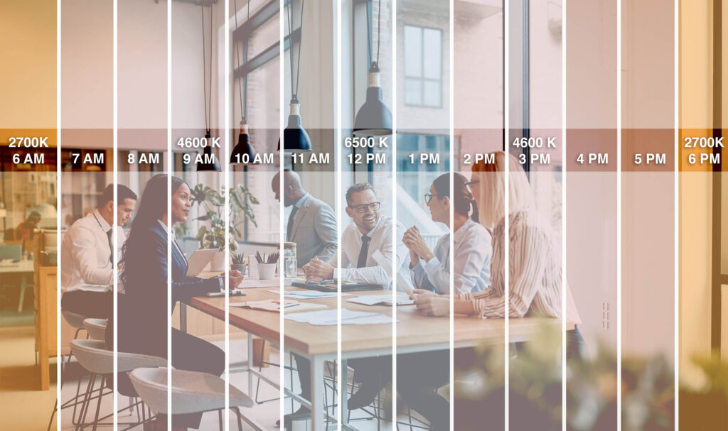 Circadian Lighting Systems. Do they reduce viral transmission?